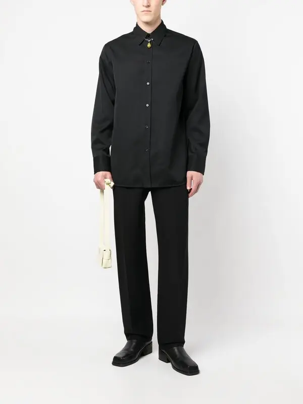 JIL SANDER Button-up Shirt - Black