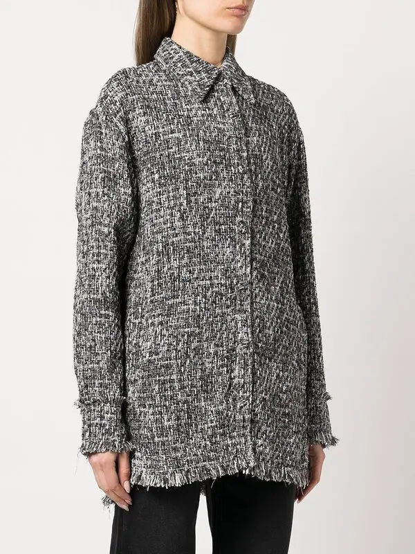 Apparis Misty Tweed Shirt Jacket