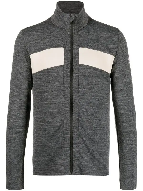 Rossignol React Merino Zip-up Top - Grey
