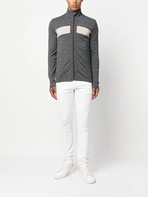 Rossignol React Merino Zip-up Top - Grey