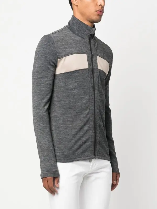 Rossignol React Merino Zip-up Top - Grey