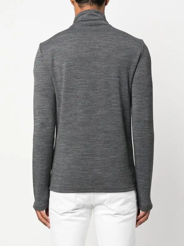 Rossignol React Merino Zip-up Top - Grey