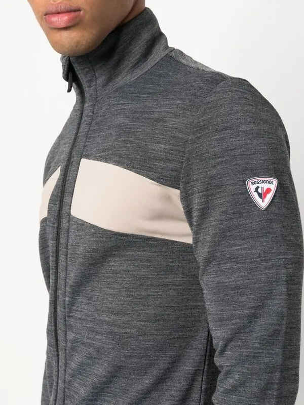 Rossignol React Merino Zip-up Top - Grey