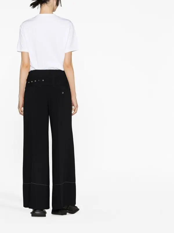 10 CORSO COMO High-waisted Wide-leg Trousers