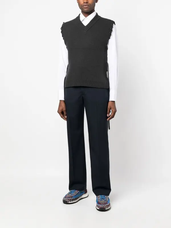 Marni High-rise Tailored Trousers - Blue