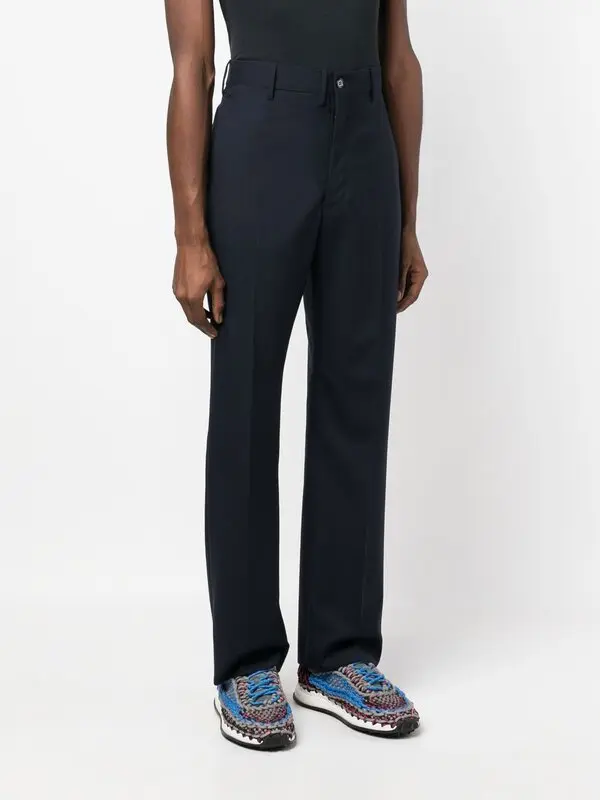 Marni High-rise Tailored Trousers - Blue