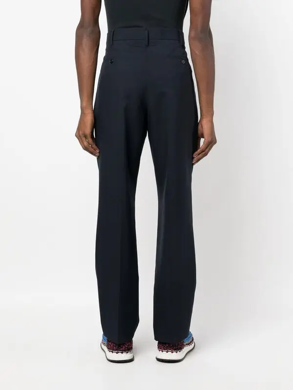Marni High-rise Tailored Trousers - Blue