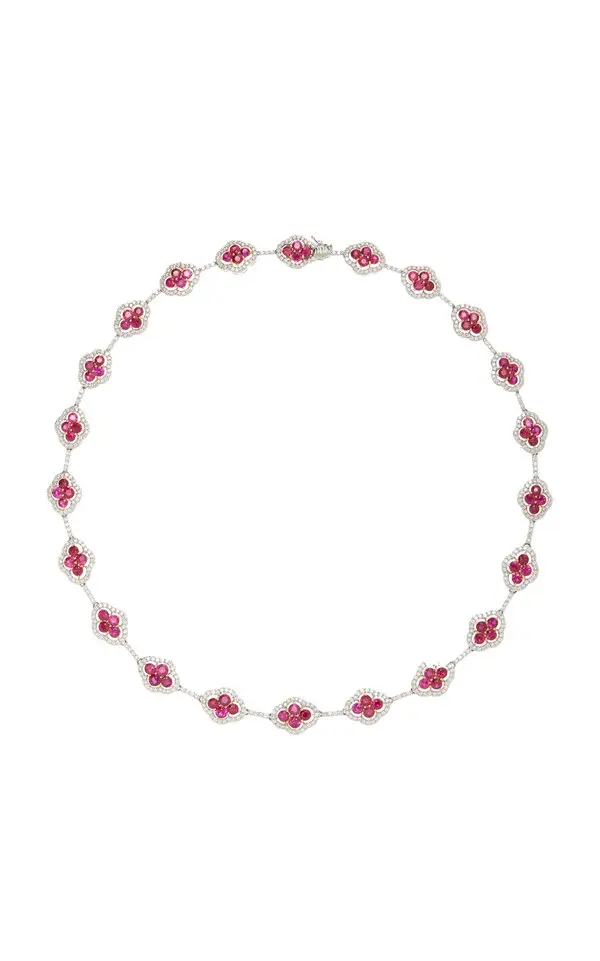 Piranesi 18k White & Yellow Gold Pacha Necklace