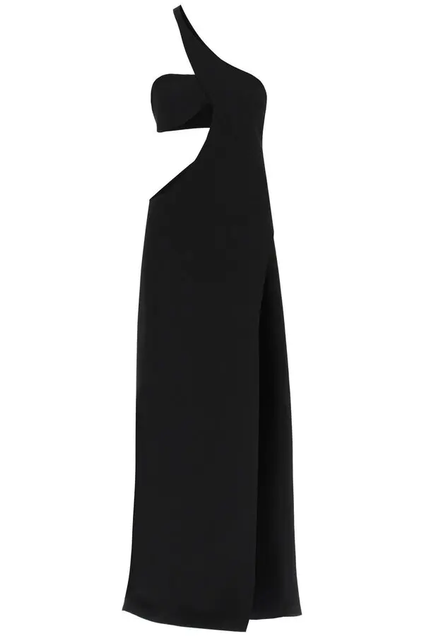MONOT Long Dress With Cut-out Detailing