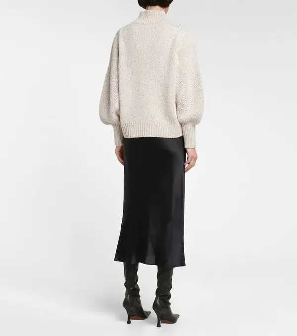 Dorothee Schumacher Luxury Volumes Cashmere And Wool Sweater