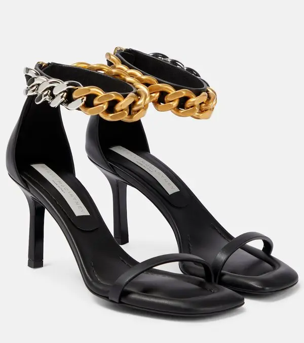 Stella McCartney Falabella High Sandals - Black
