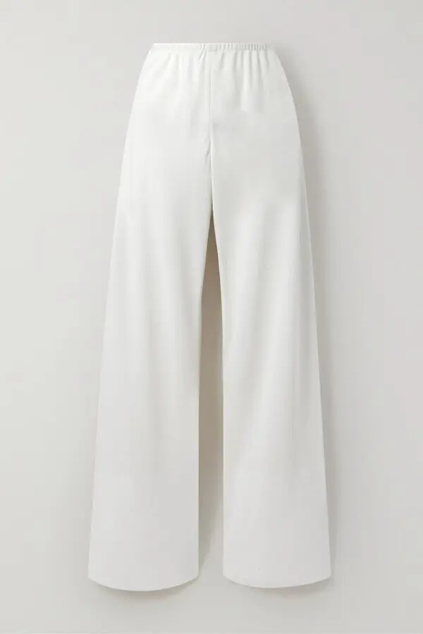 THE ROW Essentials Gala Jersey Wide-leg Pants
