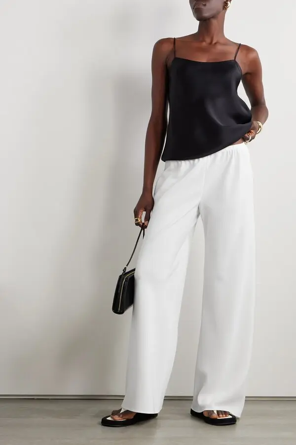 THE ROW Essentials Gala Jersey Wide-leg Pants