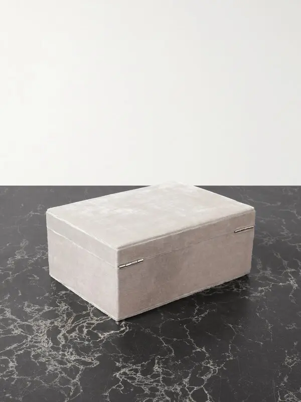 Sophie Bille Brahe Trésor Large Velvet Jewelry Box