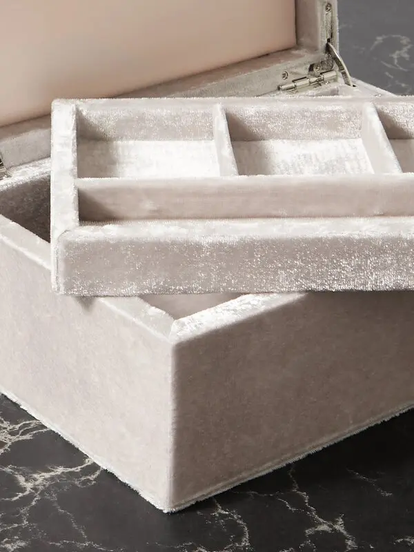 Sophie Bille Brahe Trésor Large Velvet Jewelry Box