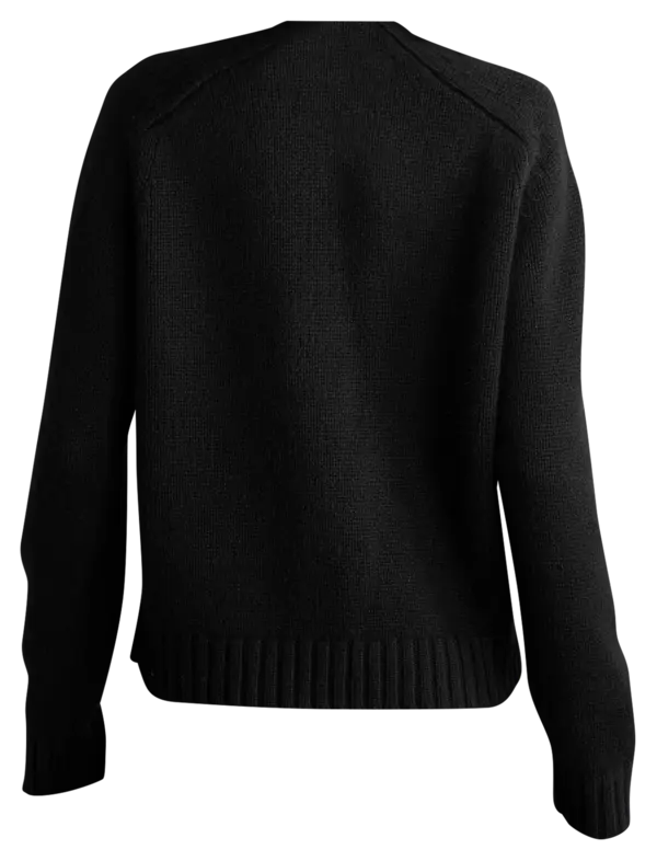 Khaite Mae Cashmere Sweater - Black