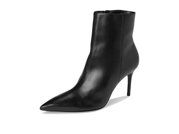 Schutz Mikki Pull-on Stiletto Boots - Black