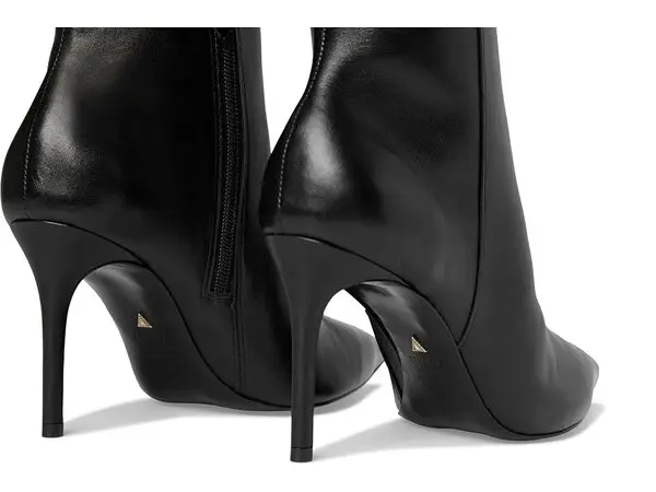 Schutz Mikki Pull-on Stiletto Boots - Black
