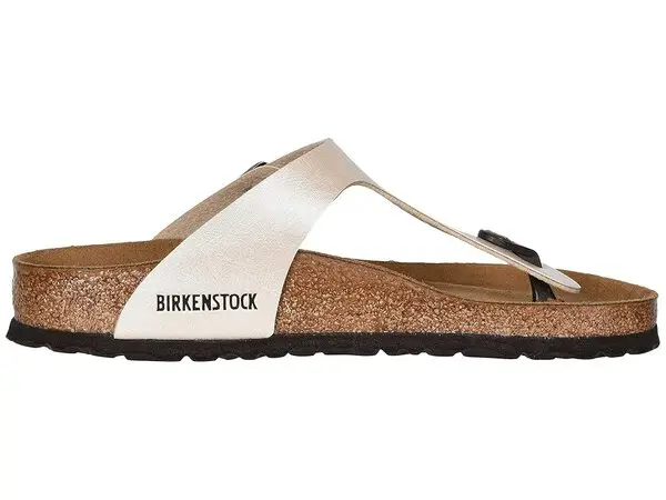 BIRKENSTOCK Gizeh Birko-flortm Birkibuctm Sandals Mocha Birkibuctm - Pink