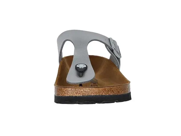 BIRKENSTOCK Gizeh Birko-flor Thong Sandals - Silver
