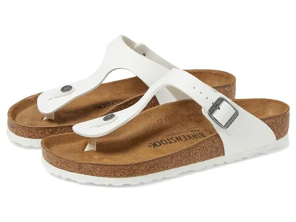 BIRKENSTOCK Gizeh Birko-flor Thong Sandals - White