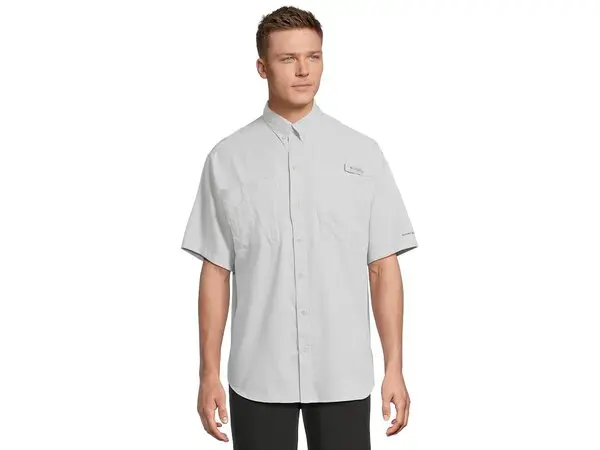 Columbia Tamiamitm Ii S/s Short Sleeve Button Up Spark - Gray