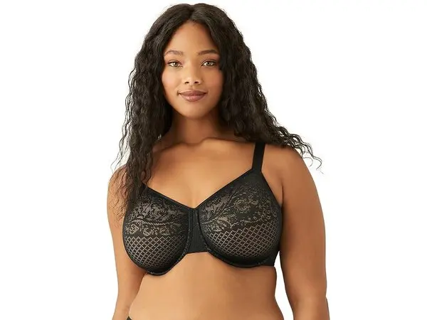 Wacoal Seamless Visual Effects Minimizer Bra Roebuck - Black