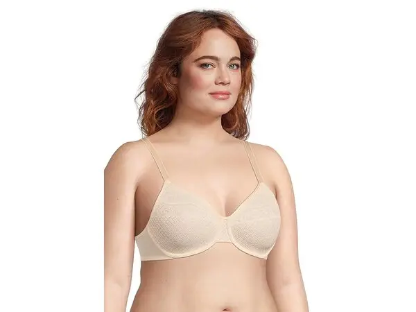 Wacoal Seamless Visual Effects Minimizer Bra - Bone