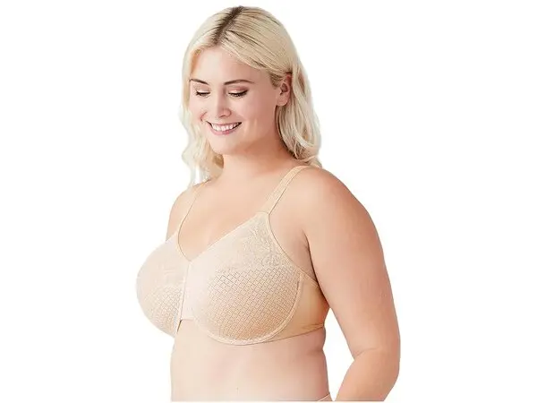 Wacoal Seamless Visual Effects Minimizer Bra - Bone
