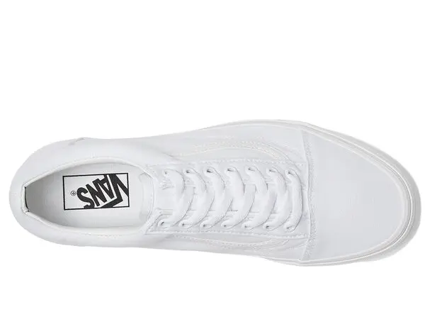 VANS Old Skool Color-blocked Low Top Sneakers - White