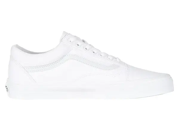VANS Old Skool Color-blocked Low Top Sneakers - White