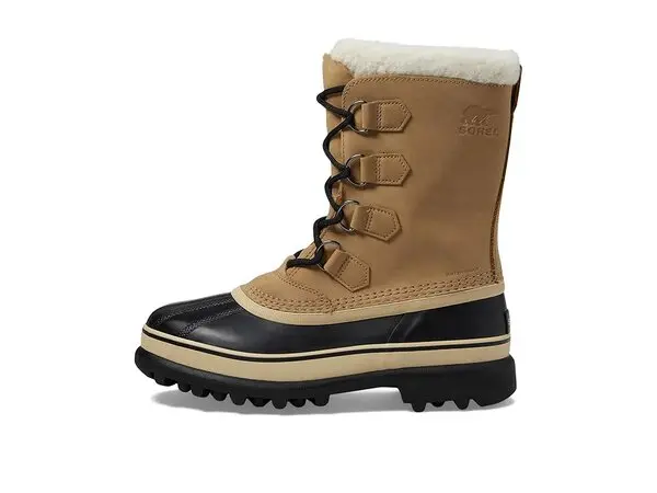 Sorel Caribou Lace-up Waterproof Boots - Tan