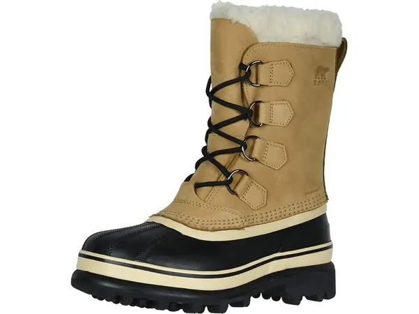 Sorel Caribou Lace-up Waterproof Boots - Tan