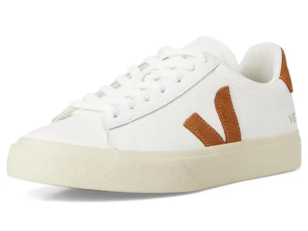VEJA Campo Metallic Leather Low-top Sneakers - Brown