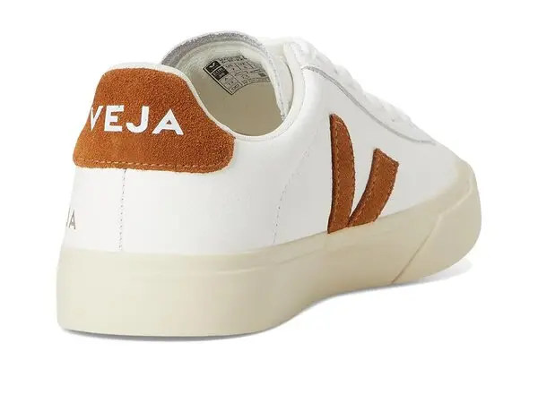 VEJA Campo Metallic Leather Low-top Sneakers - Brown