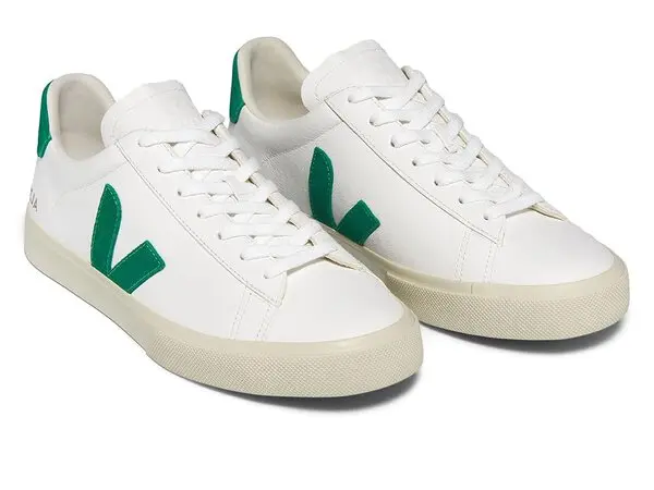 VEJA Campo Leather Sneakers - White