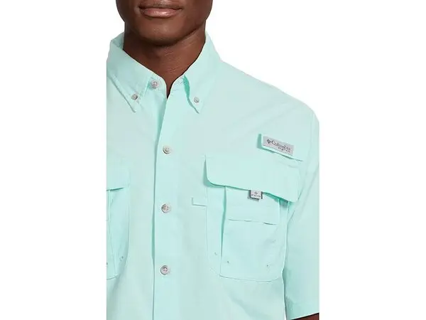 Columbia Bahamatm Ii Short Sleeve Shirt Short Sleeve Button Up Vintage - Blue