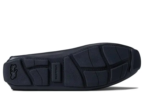 Coach C Coin Leather Driver Loafers In Black - 35% Off  display picture 1