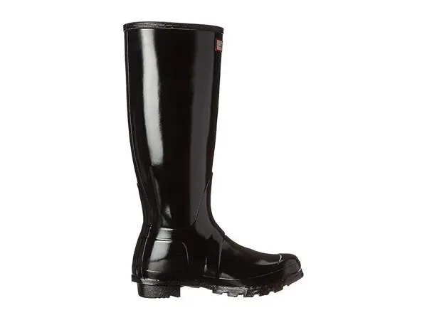 Hunter Original Tall Gloss Boots - Black