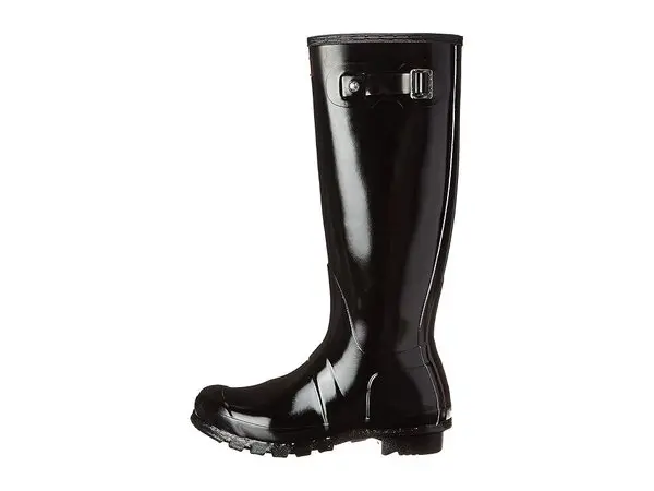 Hunter Original Tall Gloss Boots - Black