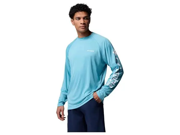 Columbia Performance Fishing Gear Long Sleeve Shirt - Blue