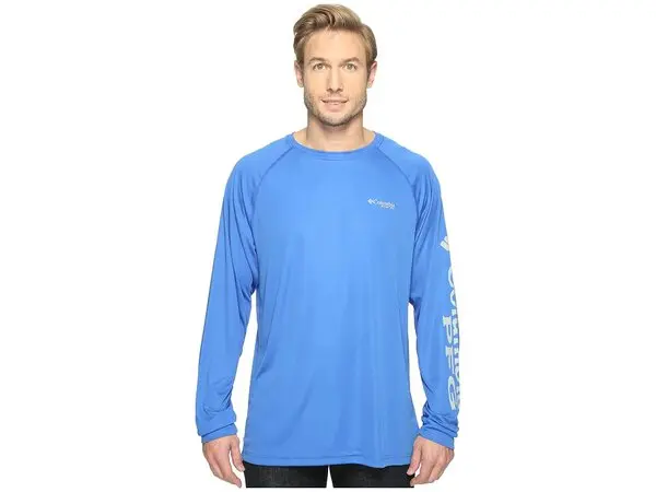 Columbia Terminal Tackle Long Sleeve Shirt - Blue