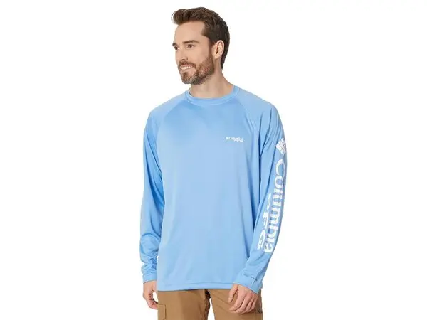 Columbia Terminal Tackle Long Sleeve Shirt - Blue