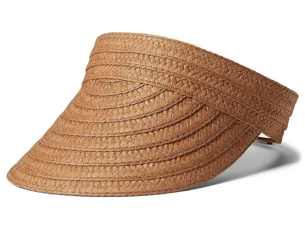 Madewell Packable Braided Straw Visor