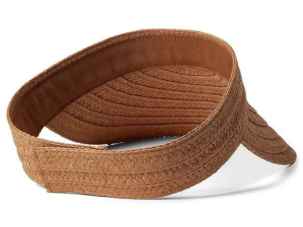 Madewell Packable Braided Straw Visor