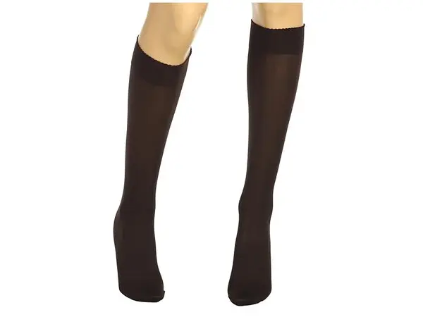Wolford Velvet De Luxe 50 Knee-highs - Black