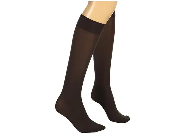 Wolford Velvet De Luxe 50 Knee-high Socks - Black