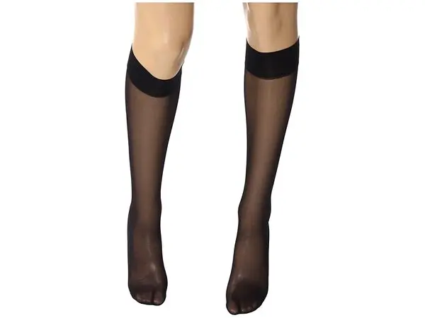 Wolford Satin Touch 20 Knee-highs - Navy