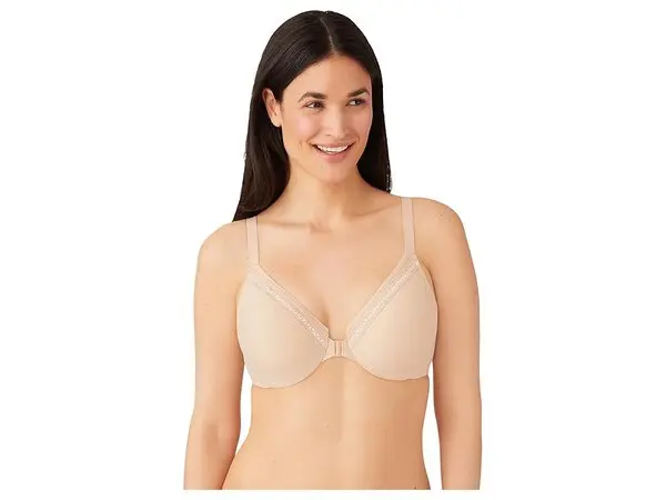 Wacoal Perfect Primer Front Close Underwire Bra 855313 Bra Sand - Bone