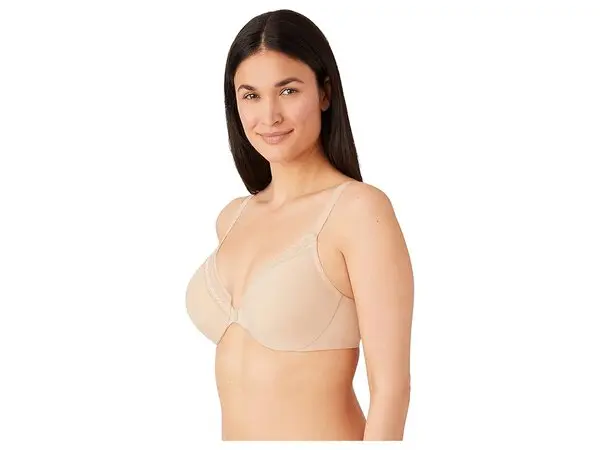 Wacoal Perfect Primer Front Close Underwire Bra 855313 Bra Sand - Bone